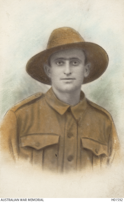 Studio portrait of 2244 Private Alexander Ernest Reid, 24th Battalion ...
