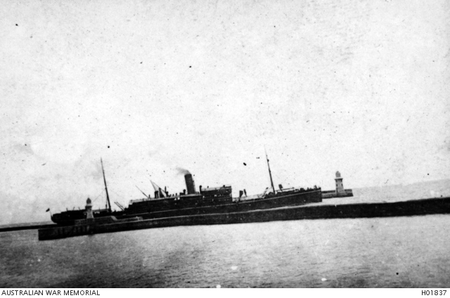COLOMBO, CEYLON. 1919. HMAT DELTA LEAVING THE HARBOUR. | Australian War ...