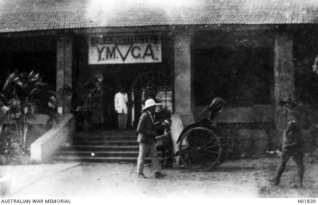 COLOMBO, CEYLON. 1919. EXTERIOR VIEW OF THE YMCA BARRACKS. | Australian ...