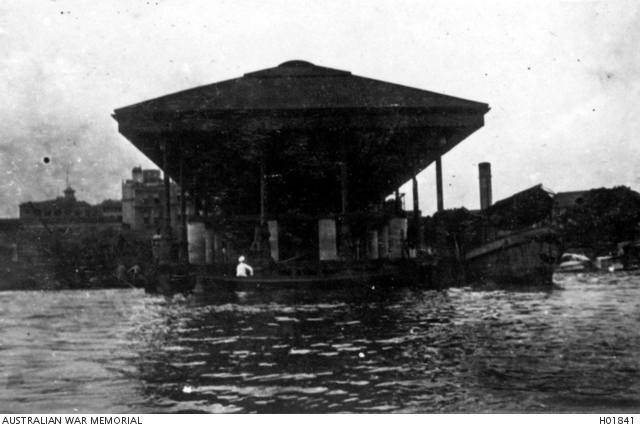 COLOMBO, CEYLON. 1919. A HARBOURSIDE LANDING STAGE. | Australian War ...