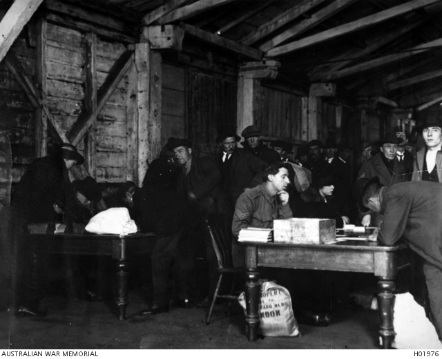 ENGLAND. 1918-03-04. FOLLOWING THEIR DISEMBARKATION FROM SS BORDA ...