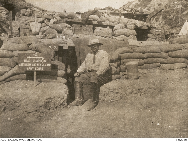 HEADQUARTERS AUSTRALIAN & NEW ZEALAND ARMY CORPS, GALLIPOLI ...