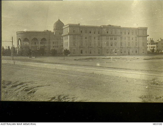 Heliopolis, Egypt. c. 1915. The Casino Hospital which became a centre ...