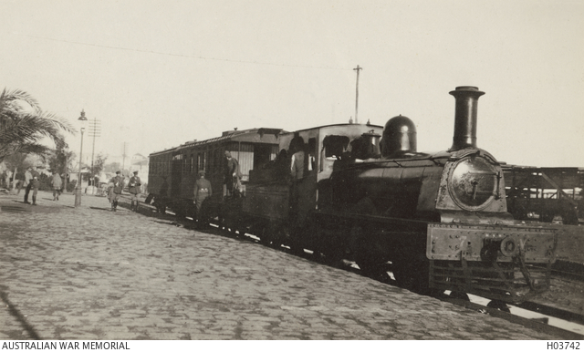 General Allenby's train at Haifa. | Australian War Memorial