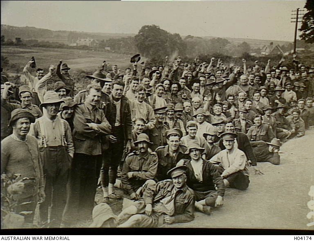 Plymouth, England. 1918-07. A group of survivors from the sunken ...