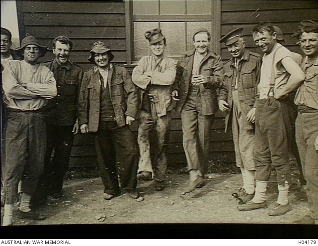 Plymouth, England. 1918-07. A group of survivors from the sunken ...