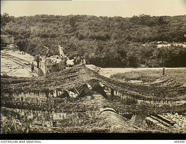 Somme Area, France. 1916-06-29. A camouflaged French 400mm gun at Ravin ...