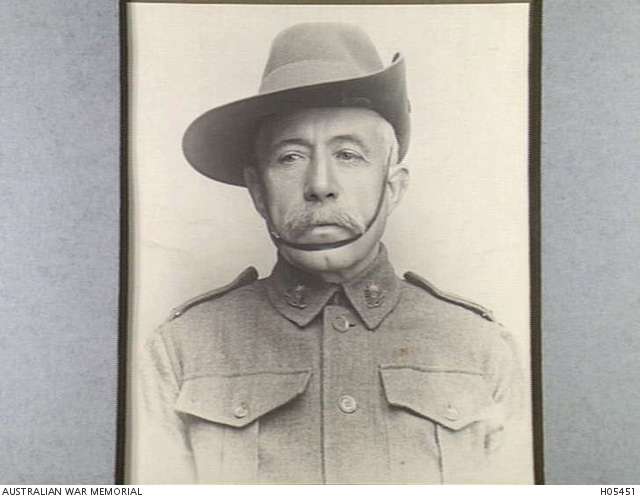 Studio portrait of 2409 Private (Pte) Robert Morrall, 24th Battalion ...