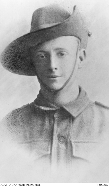 Studio portrait of 49 Sapper Roy Garnett Preece, 1st Divisional Signal ...