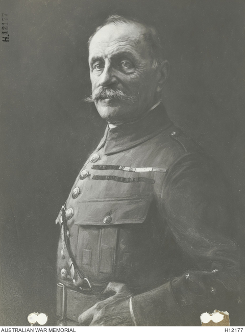 Portrait of Marshal Foch who commanded the French Army in the Somme ...