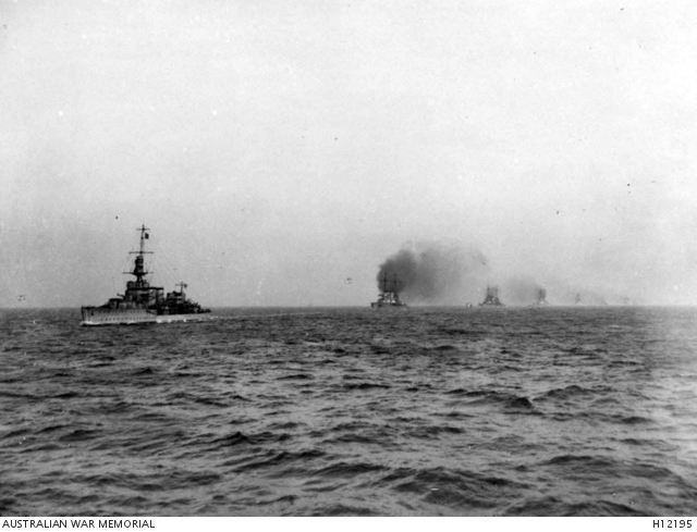 Scapa Flow, Orkney Islands. 22 November 1918. German Naval ships under ...