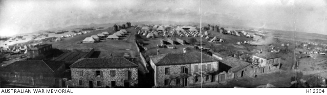 Mudros Island, Greece. c. 1915. A French Army camp on the Island ...