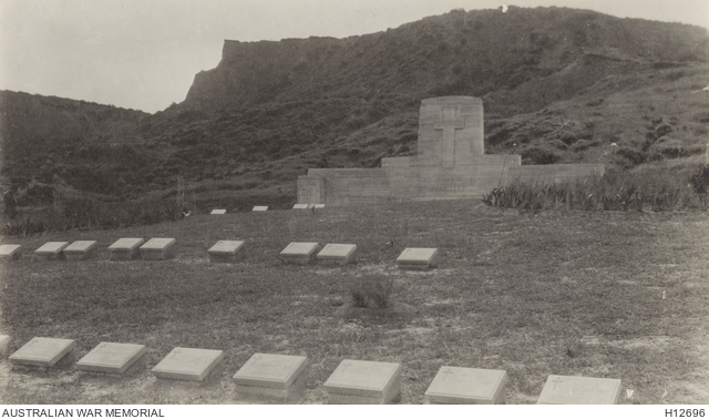 Gallipoli, Turkey. A section of the Ari Burnu Cemetery which contained ...