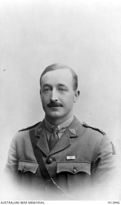 Portrait of Captain W.E.S. Edgar MC of the 57th Battalion AIF. (Donor ...