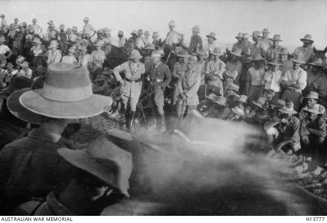 Gaza Area, Palestine. c. 1917. General Sir Edmund Allenby, Commander of ...