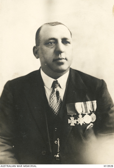 Portrait, in civilian clothes, of Lance Corporal W.R. Parker VC of the ...