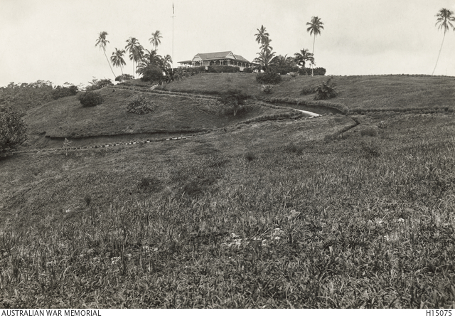 Manus Island, Admiralty Islands. The District Officer's Residence at ...