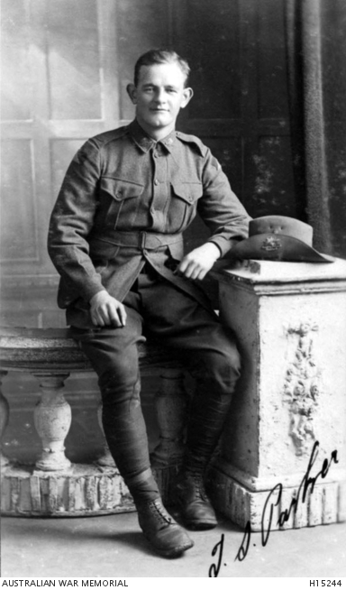 Studio portrait of 704 Private (later Lieutenant) Thomas Storer Parker ...