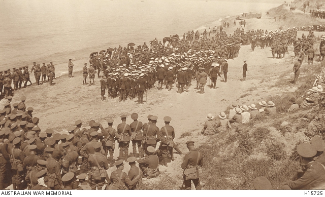 Gallipoli Peninsula, Turkey. 25 April 1923. Naval and Military ...