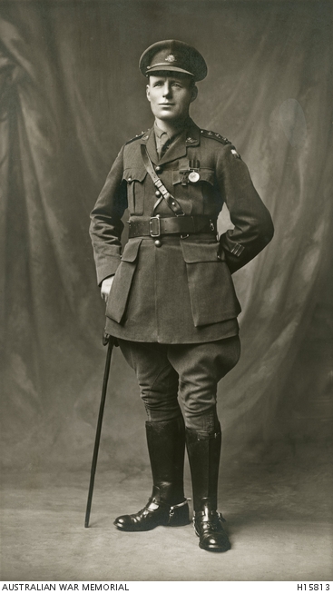 Autographed portrait of Captain J.E. Newland VC of the 12th Battalion ...