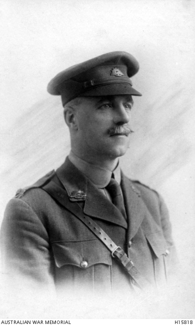 Portrait of Lieutenant Colonel F.W. Page of the 12th Battalion, AIF ...