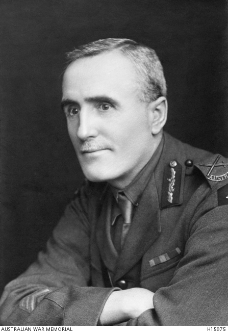 Portrait of Brigadier General T. Griffiths CMG CBE DSO of AIF Overseas ...
