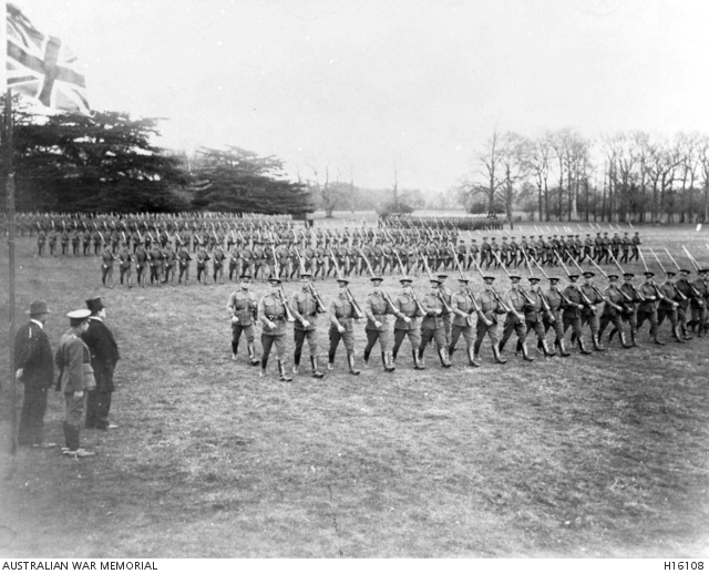 England. Sir George Reid, High Commissioner for Australia, taking the ...