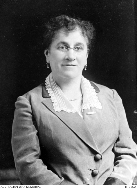 Portrait of Lady Hennessy who served as Lady Mayoress of Melbourne for ...