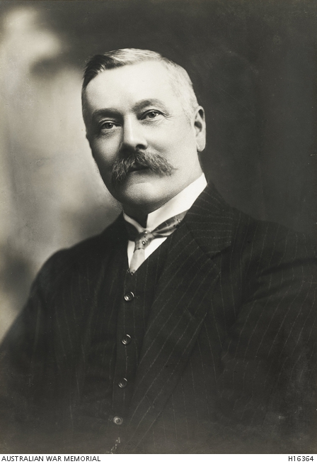 Portrait of the Honourable Sir Alexander James Peacock who was Premier ...