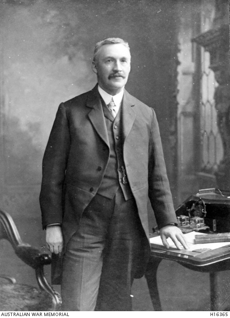 Portrait of the Honourable Archibald Henry Peake who was Premier of ...