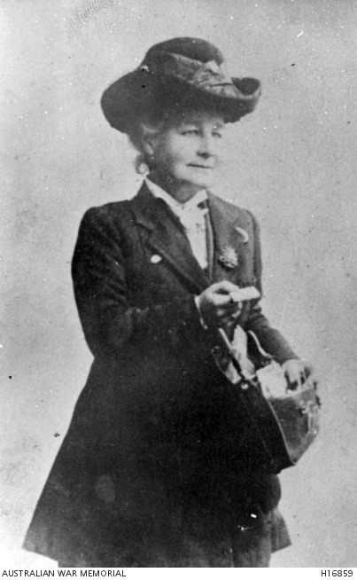 Half length portrait of Miss Constance Penruddocke (known as The Aussie ...