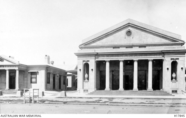 Moree, New South Wales. The WW1 Memorial Hall and Chambers ...