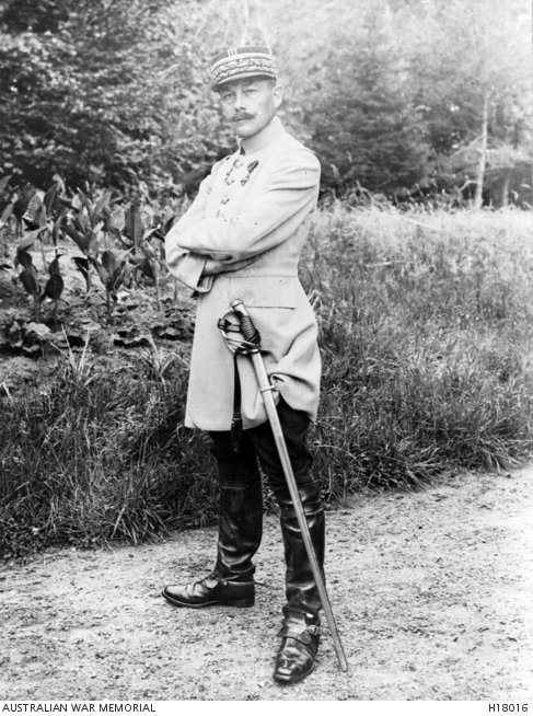 France. General Humbert of the French Army. (Donor French Offic1al ...