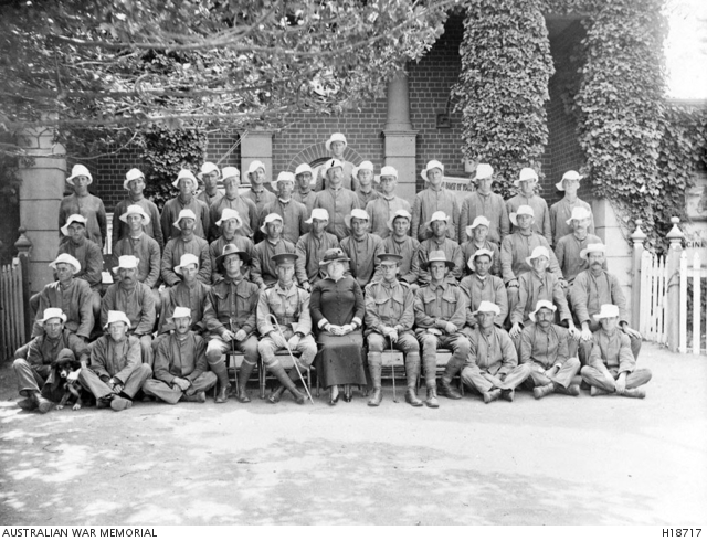 Maffra, Victoria. February 1916. Group photograph of the First Maffra ...