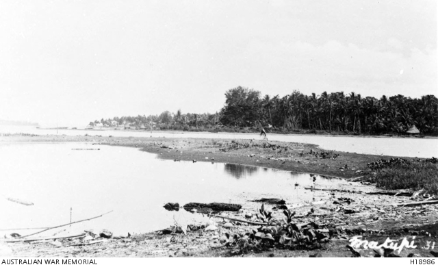 Rabaul, New Britain. Matupi Island which is close to the entrance of ...