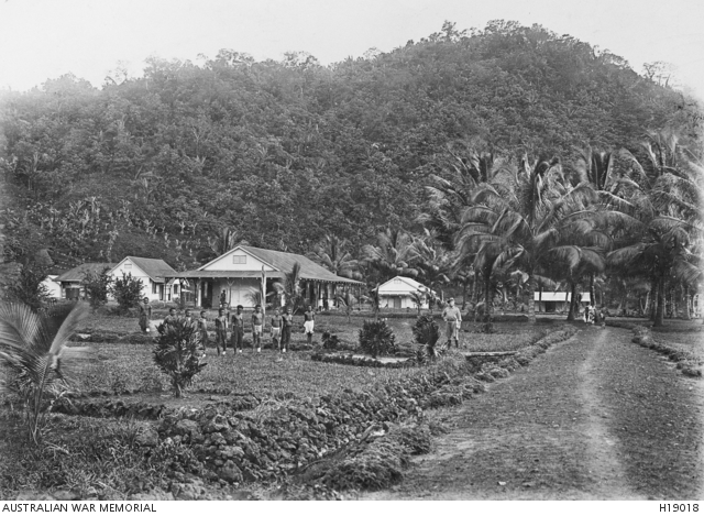 Kieta, Bougainville Island. The native hospital in what had been the ...