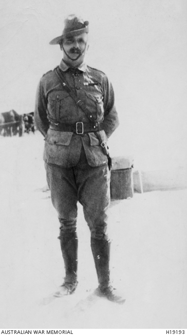 Photograph of Major Alfred Edward Cook VD, 9th Australian Light Horse ...