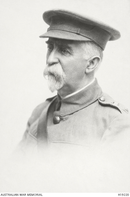 Portrait of Lieutenant Colonel Leonard Watkins Bickle of the Australian ...