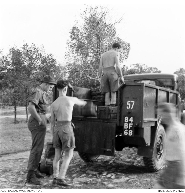 Members of Support Company, 2nd Battalion, The Royal Australian ...