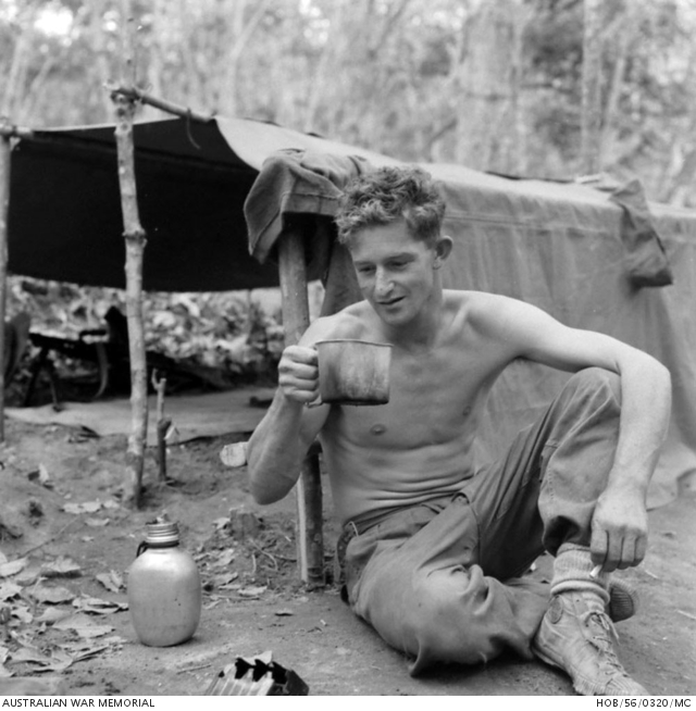 Informal portrait of 2/8600 Private (Pte) Gordon Blakey, of Narromine ...
