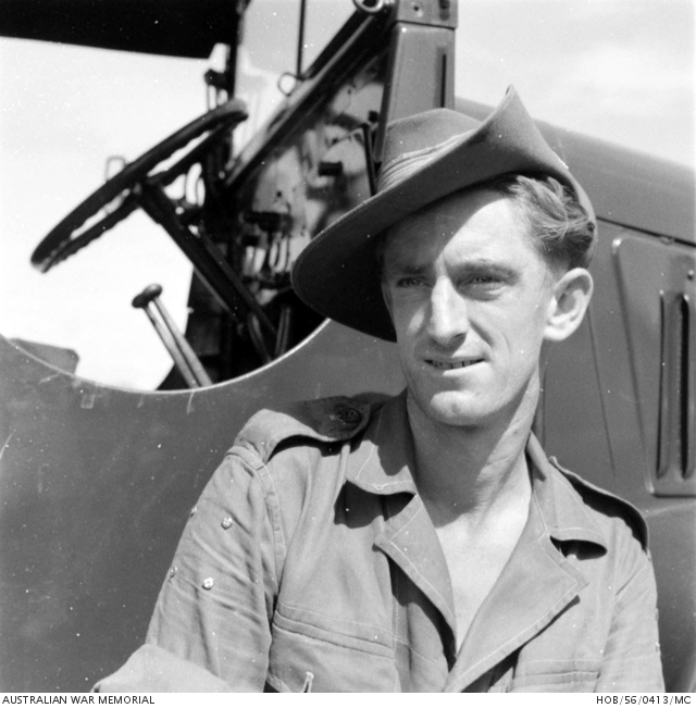 Informal portrait of 6/803 Private (Pte) Bill Smith, of Launceston, Tas ...