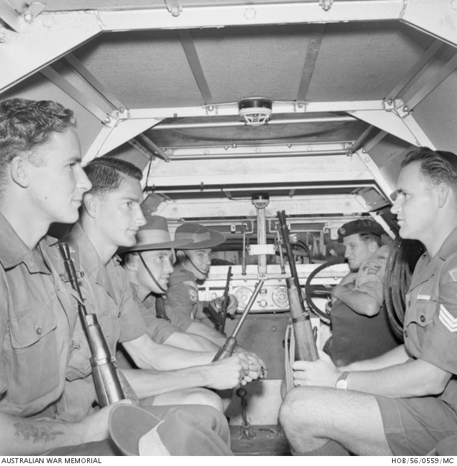 A group of soldiers from 2nd Battalion, The Royal Australian Regiment ...