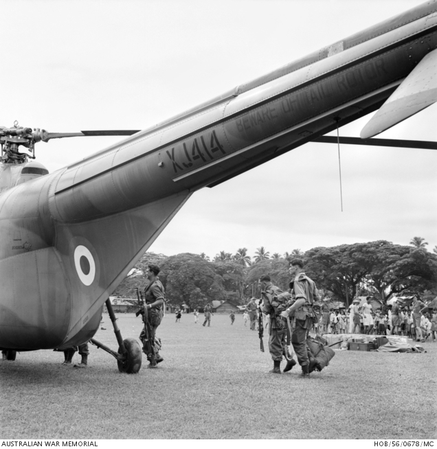 Heavily laden members of 9 Platoon, C Company, 2nd Battalion, The Royal ...