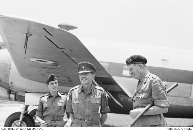 Lieutenant General (Lt Gen) Sir Francis Festing (right, in beret ...