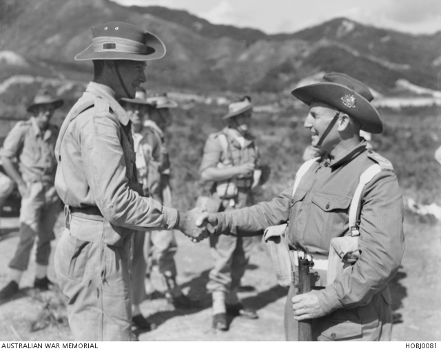 QX378 Lieutenant Colonel R. H. Marson, BCOF Civil Affairs Section ...