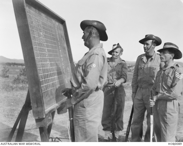 Unidentified Australian members of the British Commonwealth Occupation ...