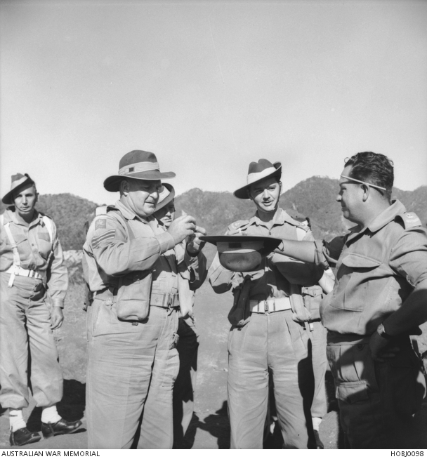 Unidentified competitors in a British Commonwealth Occupation Force ...