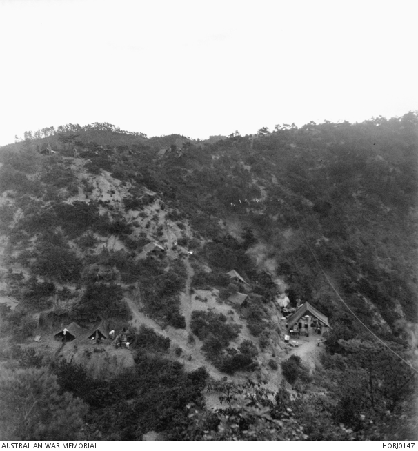 Members of 3 Battalion, The Royal Australian Regiment (3RAR) setting up ...