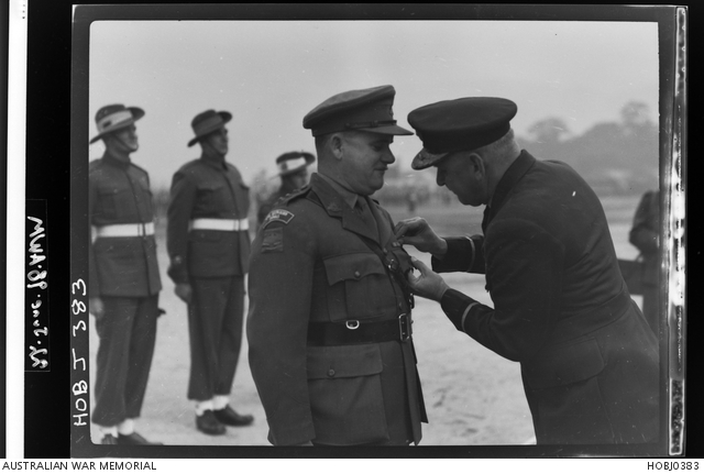 An unidentified Captain (Capt), with the Royal Australian Corps of ...