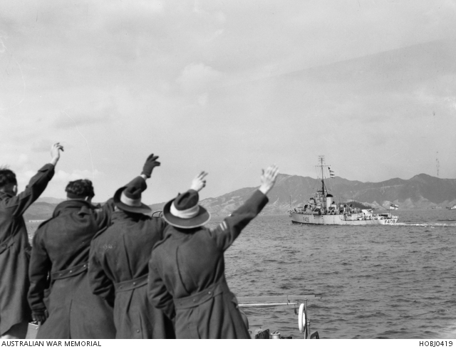 Australian servicemen with the British Commonwealth Occupation Force ...